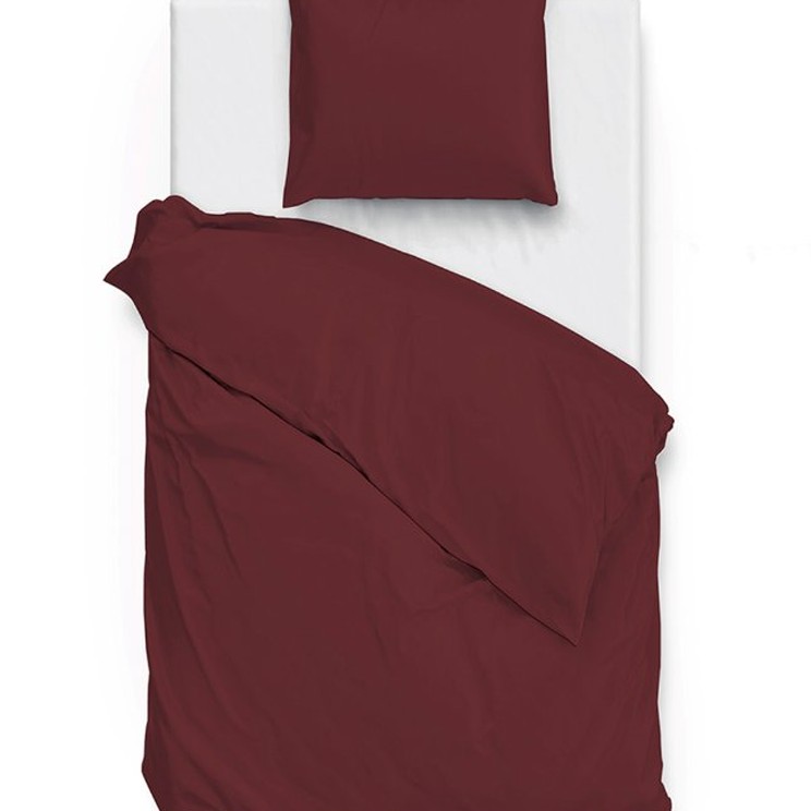 Dekbedovertrek bordeaux rood » Sfeervol & romantisch!