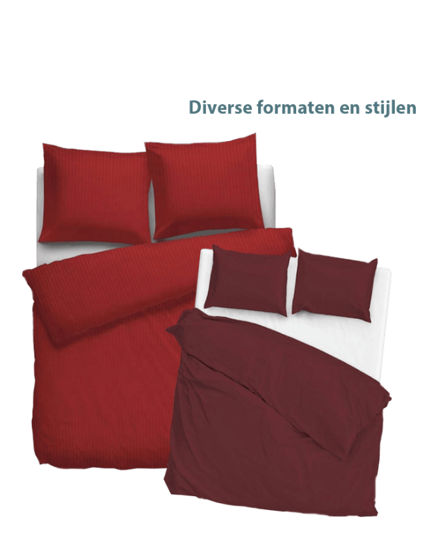 Dekbedovertrek rood kopen? ⋆ Romantische stijlen!